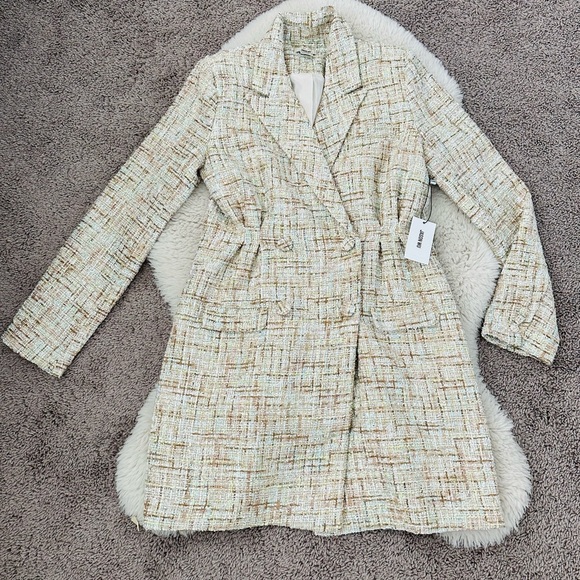 Jason Wu | Dresses | Nwt Jason Wu Tweed Suit Jacket Mini Dress Size M ...